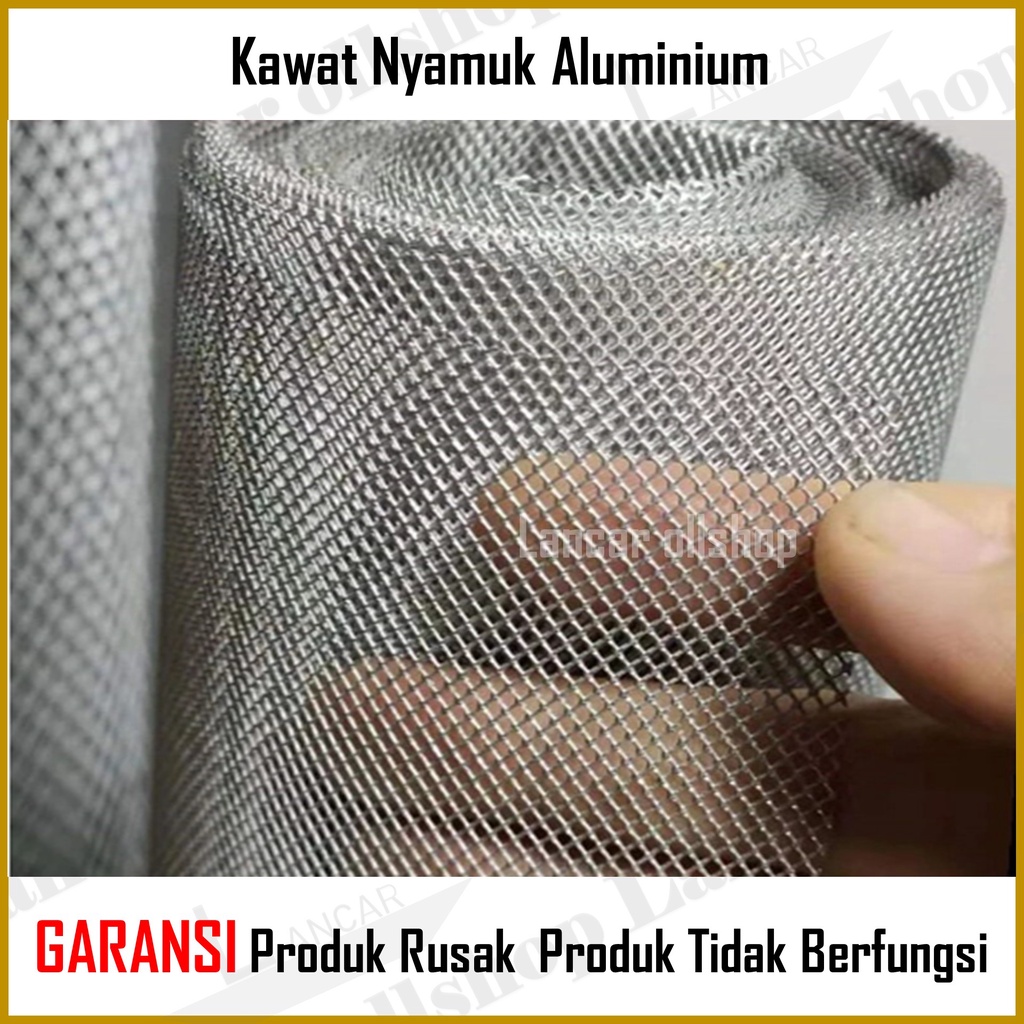 Jual Kawat Nyamuk Jaring Aluminium / Kasa Nyamuk / Jaring Kawat ...