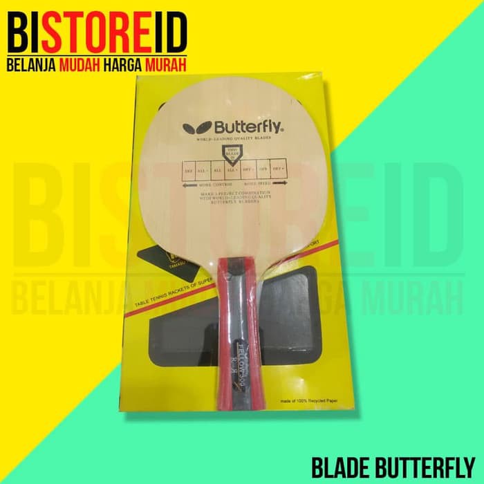 Jual Kayu Bat Pingpong / Blade Tenis Meja Butterfly Wakaba 15280 carbon | Shopee Indonesia