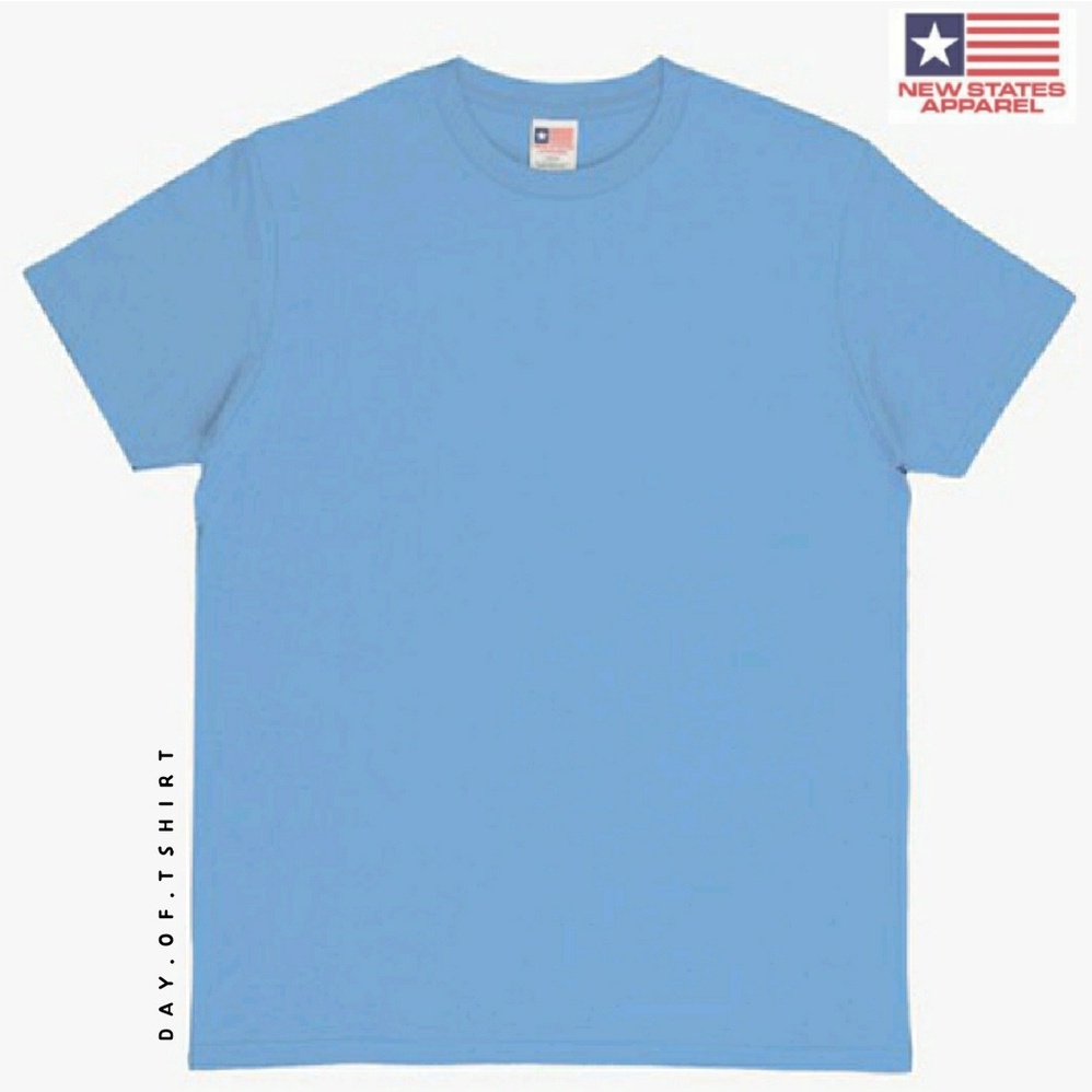 Jual kaos polos NEW STATE APPAREL / NSA Softstyle 3600 CAROLINA BLUE ...