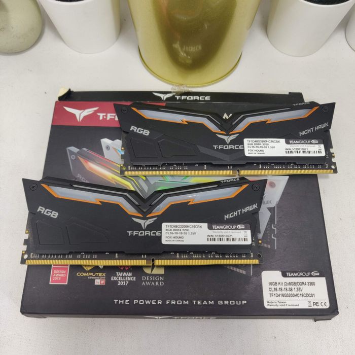 Jual Team T-Force Night Hawk 2x8GB DDR4 3200 Memory RAM - 16GB 2x 8GB 8 ...