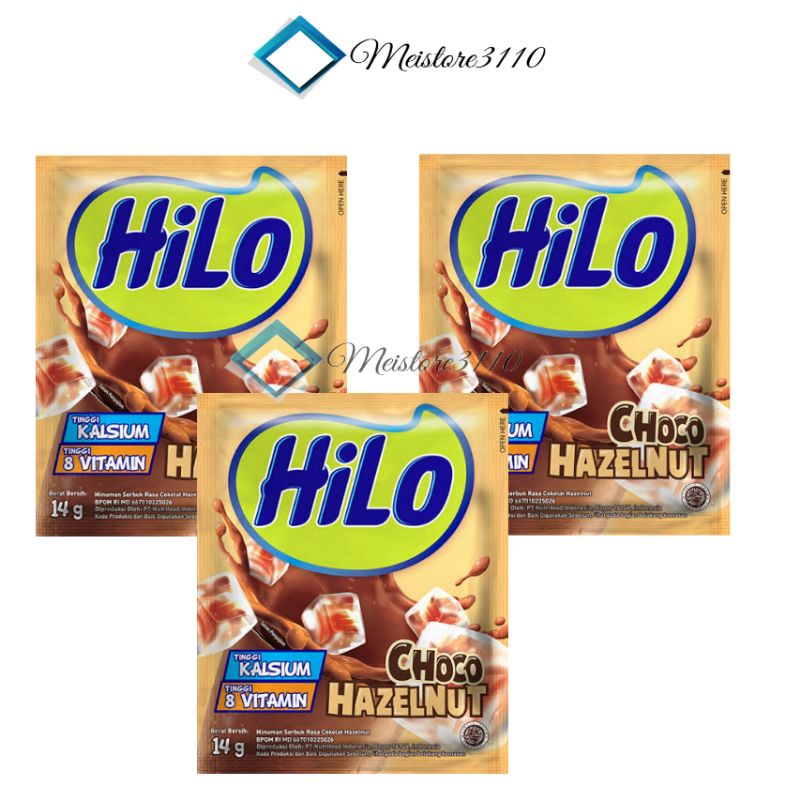 Jual Hilo Sachet Minuman Kalsium Varian 1 Renteng 10 Sachet | Shopee ...