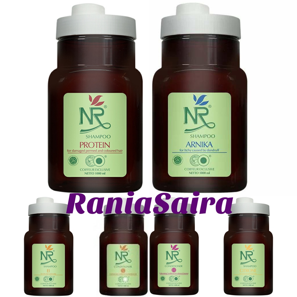 Jual NR Green Hijau Shampoo Atau Conditioner 1000ml 1KG Shampo Sampoo ...