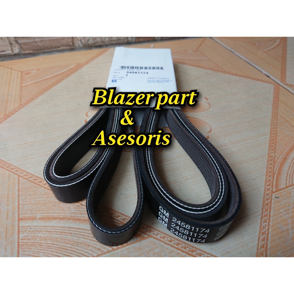 Jual fan van v belt tali sabuk kipas chevrolet colorado trailblazer trail blazer 2.5 2500 cc ...