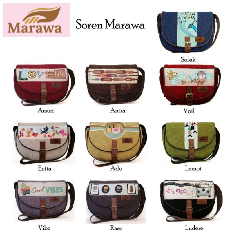 Jual Tas etnik/ Soren bag Marawa/ tas cewek/ tas wanita/ tas selempang ...