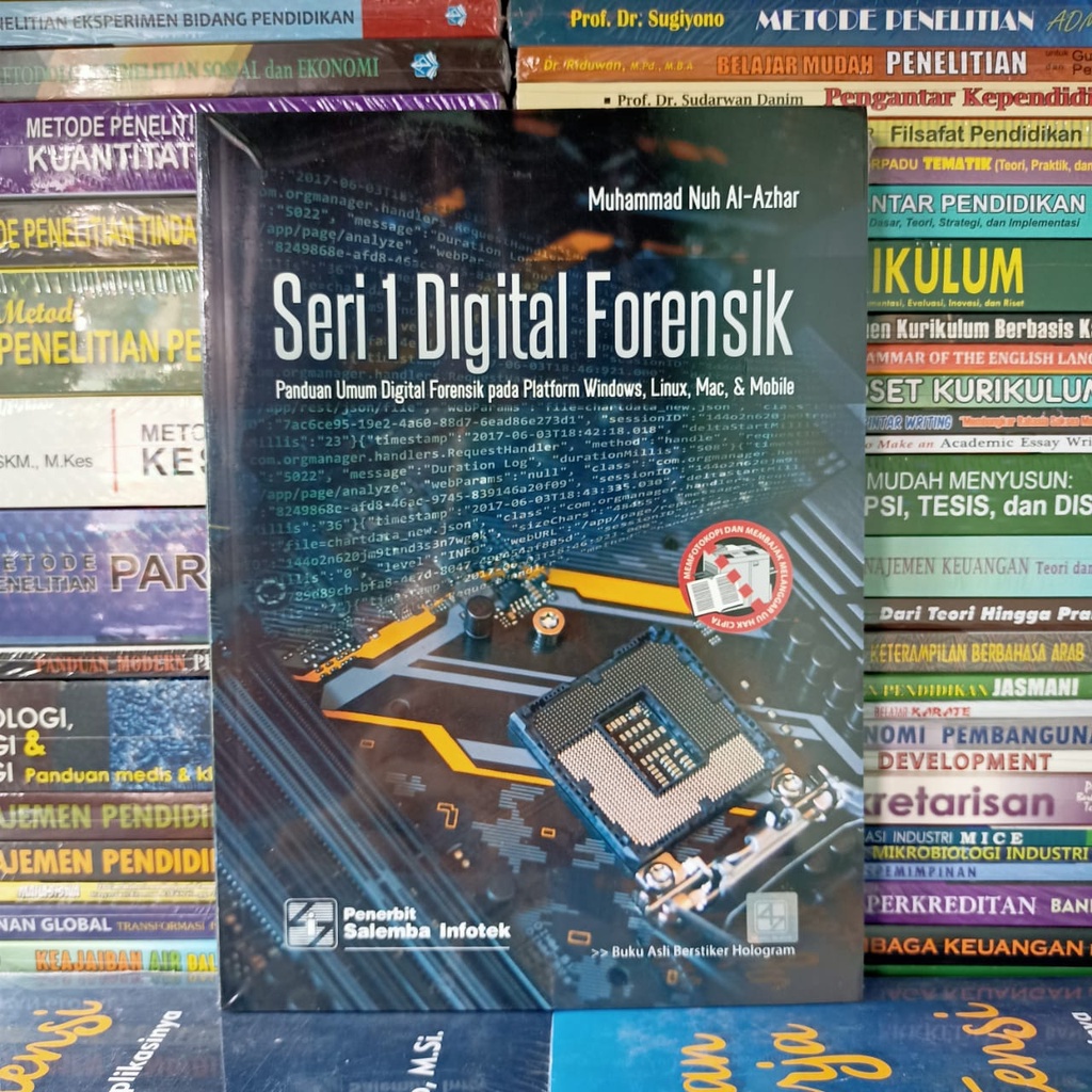 Jual Seri 1 Digital Forensik: Panduan Umum Digital Forensik pada ...