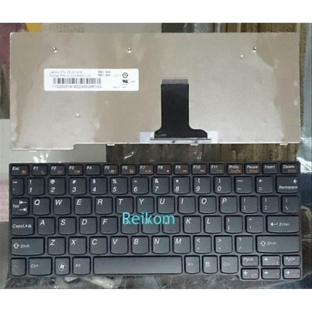 Jual Keyboard Laptop / Notebook Lenovo Ideapad E10, E10-30 hitam ...