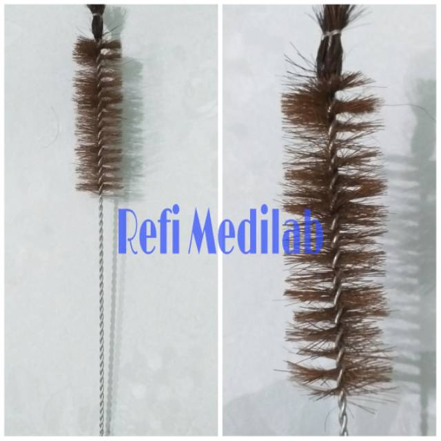 Jual Sikat tabung reaksi / sikat pembersih tabung testube panjang 25cm ...