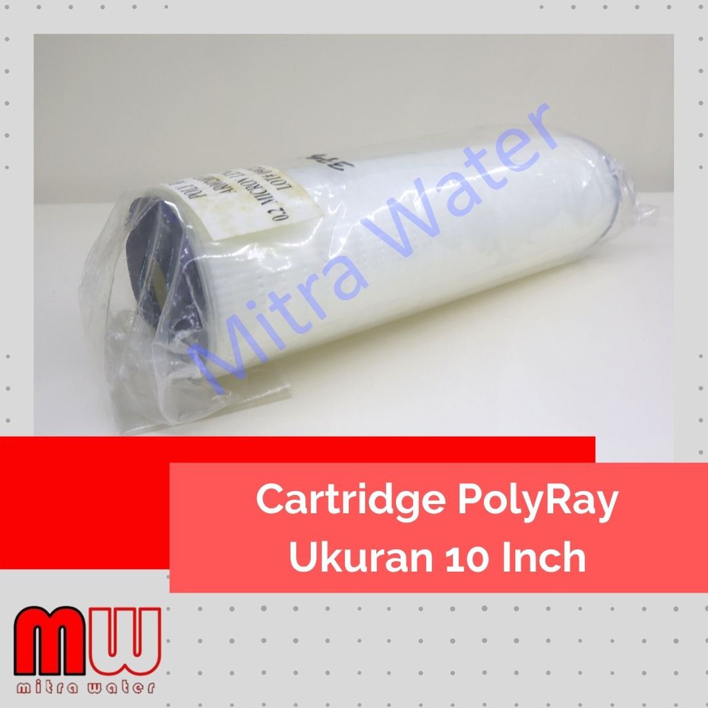 Jual Cartridge PolyRay Ukuran 10 Inch Media Filter Air | Shopee Indonesia