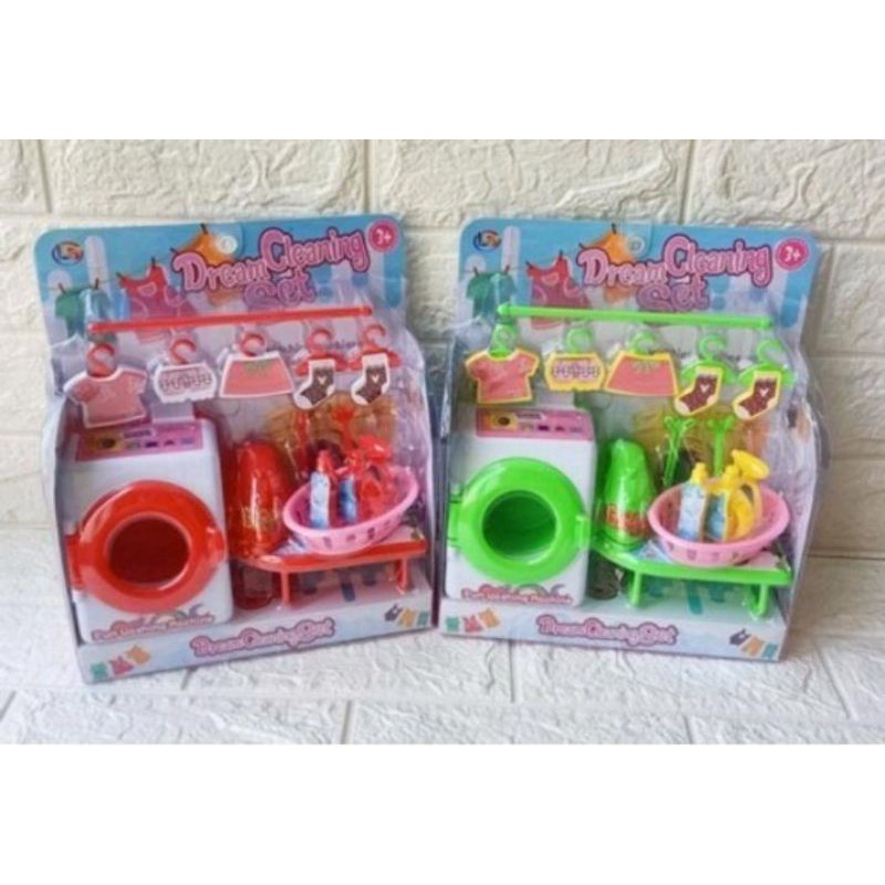 Jual Mainan Dream Cleaning Set - Mainan Mesin Cuci Anak | Shopee Indonesia