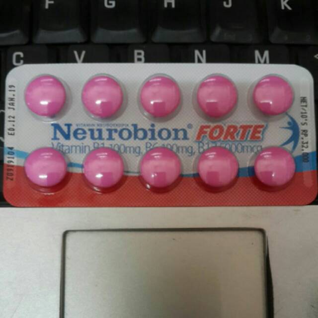 Jual Neurobion Forte / Neurobion 5000 / pink / merah | Shopee Indonesia