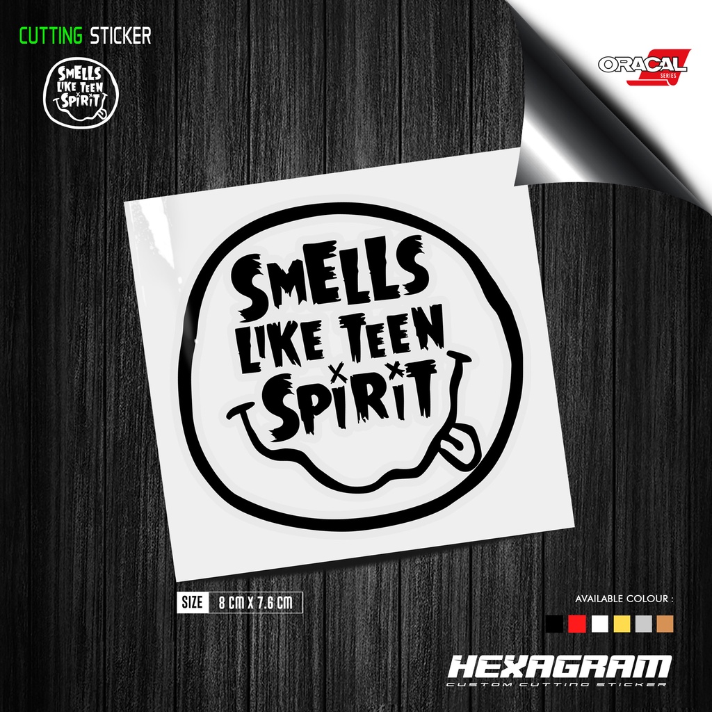 Jual Stiker Cutting Smells Like Teen Spirit | Cutting Stiker Smells ...