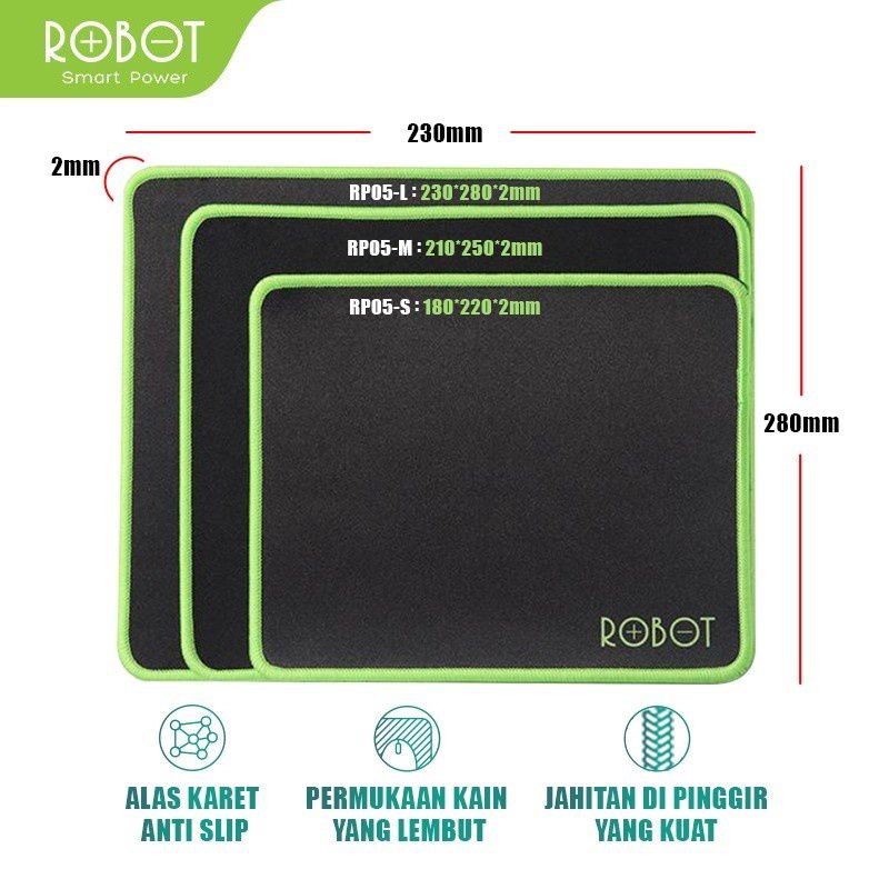 Jual Mousepad Robot RP05 Ukuran S , M , L Mouse Pad ORIGINAL | Shopee ...