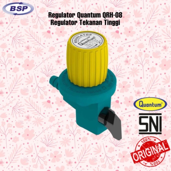 Jual Jual Regulator Gas Tekanan Tinggi Quantum Non Meter QRH-08 ...