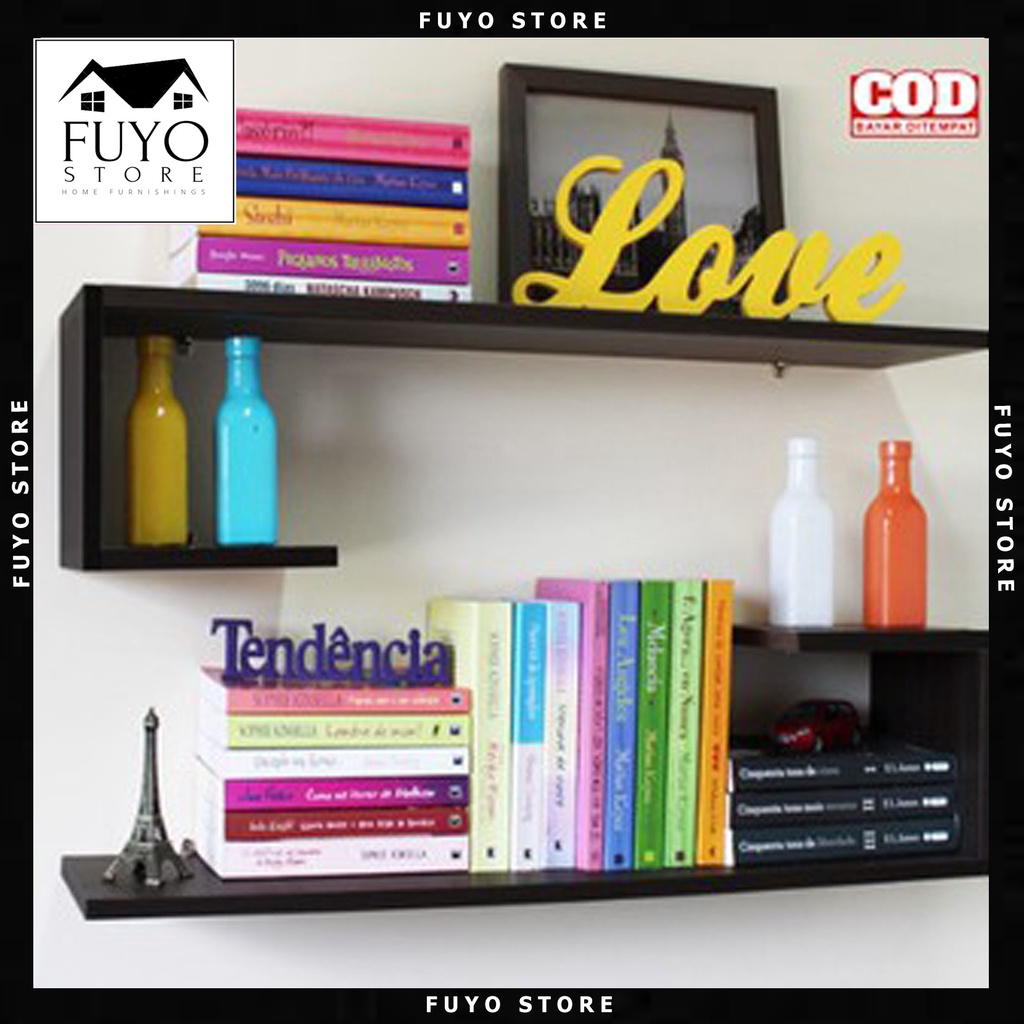 Jual FYSAL - PROMO Rak Dinding / Ambalan Dinding / Rak Dinding ...