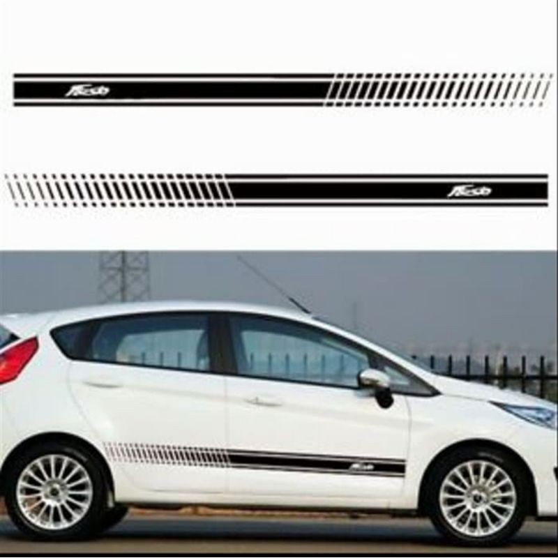 Jual sticker mobil ford fiesta stiker list simple body mobil ford ...
