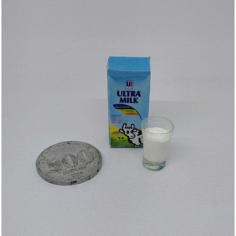 Jual Miniatur Minuman Susu Kotak Kemasan dan Gelas | Shopee Indonesia