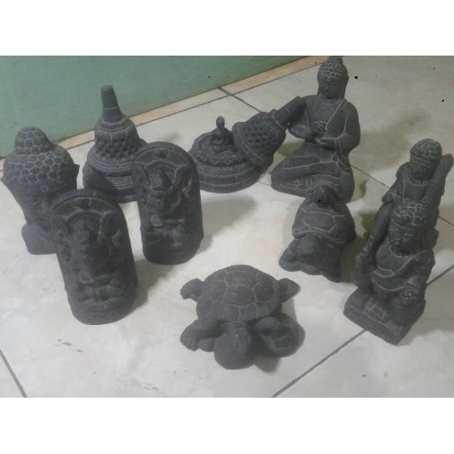 Jual koleksi patung miniatur 12 cm 10 buah | Shopee Indonesia
