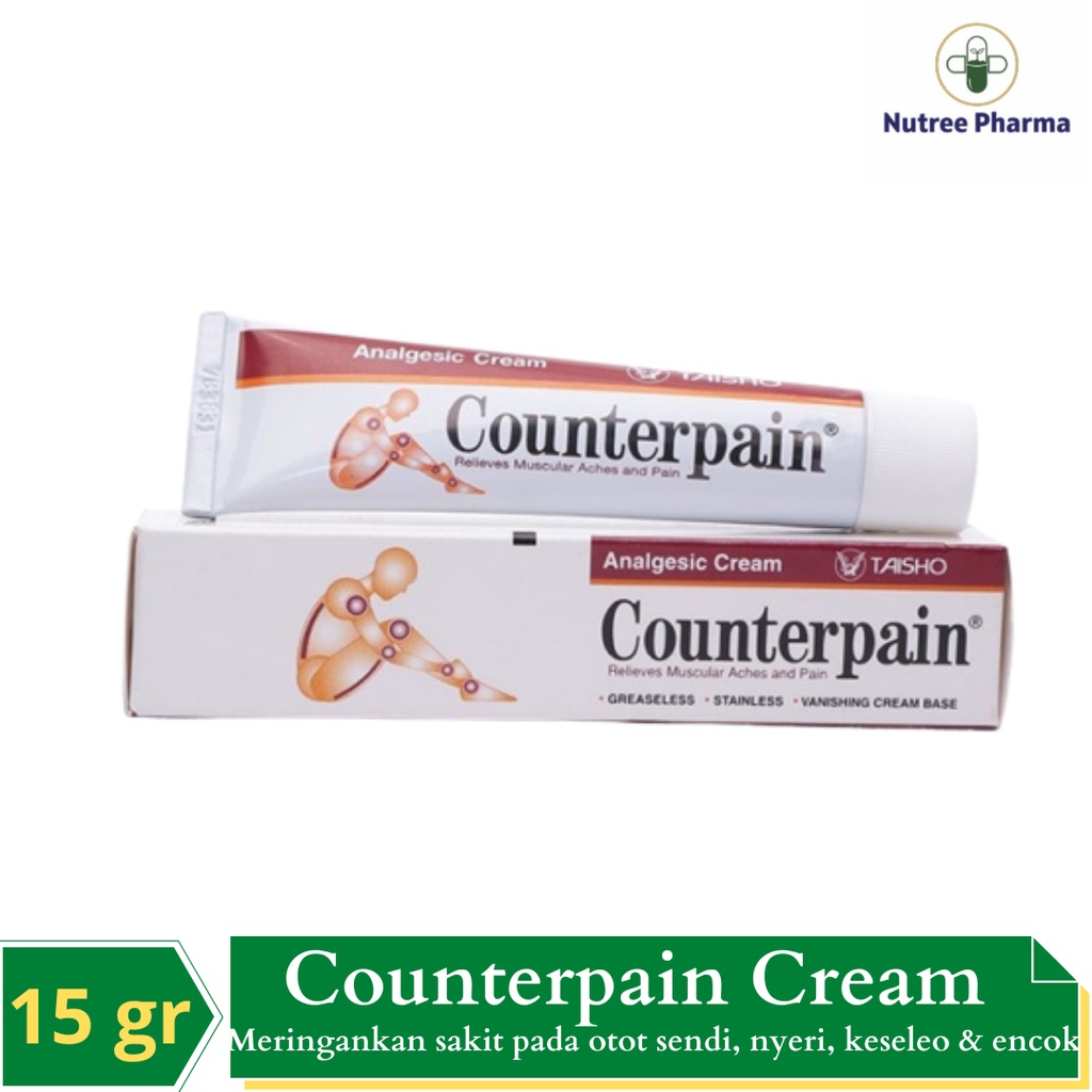 Jual Counterpain Cream 15 gram | Shopee Indonesia