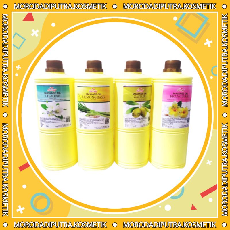 Jual Heviny Massage Oil 1ltr (3346) | Shopee Indonesia