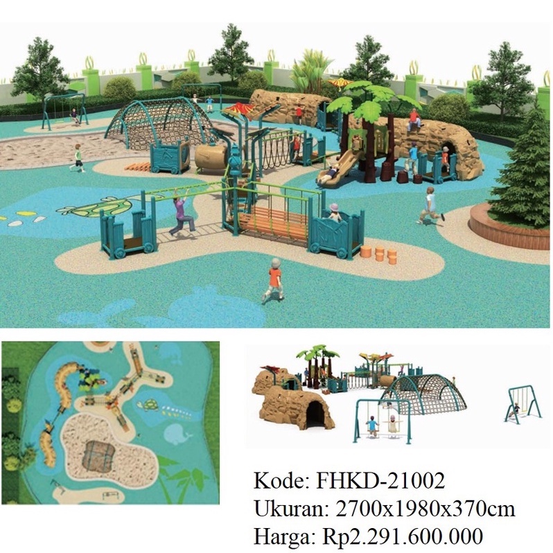 Jual Playground Outdoor, Perosotan Outdoor Model FHKD-21002. | Shopee ...