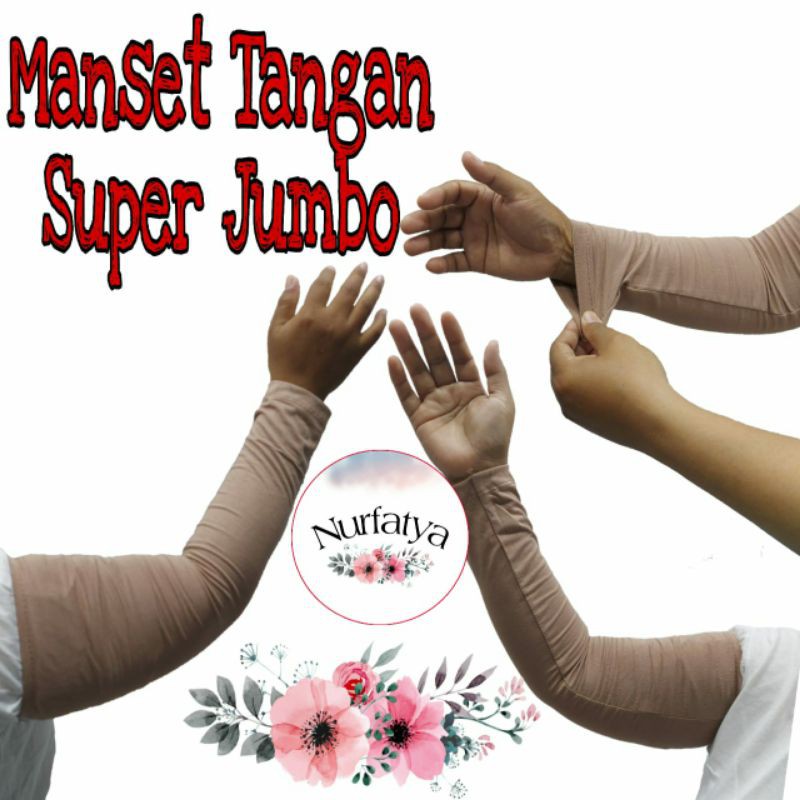 Jual Manset Tangan Super Jumbo Manset Tangan Unisex Super Jumbo ...