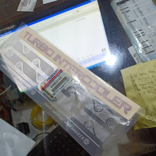Jual Stiker sticker turbo intercooler fe7 coltdiesel | Shopee Indonesia