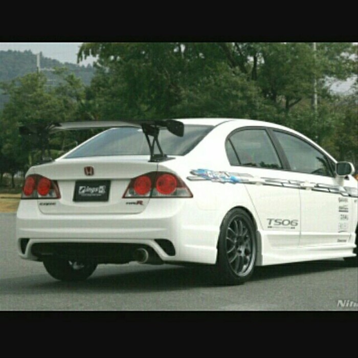 Jual BODYKIT civic fd ings BODY KIT BODIKIT GRADE-A kuat-lentur -tebal ...