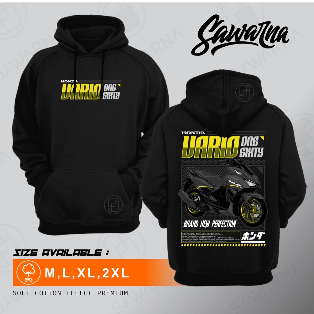 Jual Sweater Hoodie Polos / Gambar VARIO ONE SIXTY Pria Wanita Racing ...