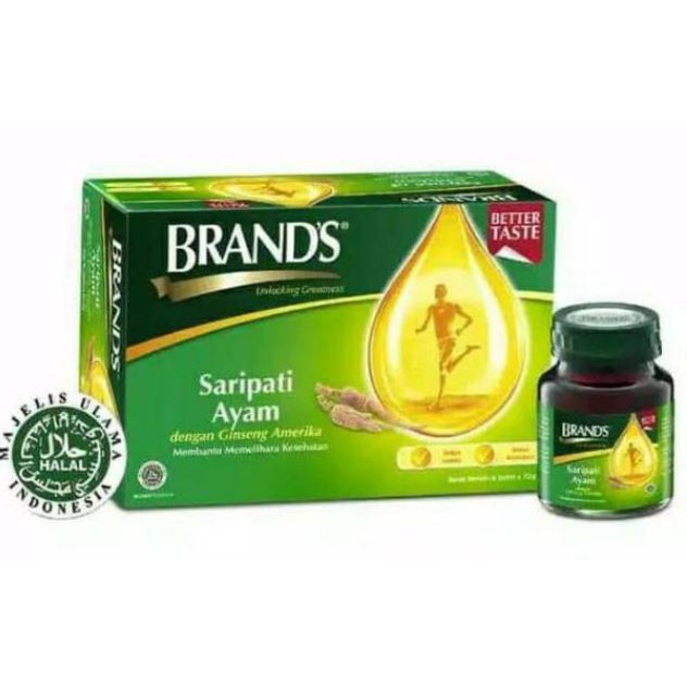 Jual Brand's Chicken Essence Saripati Ayam - 70 gr original/ginseng ...