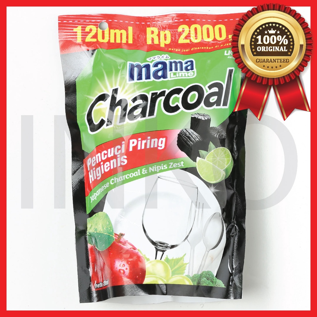 Jual MAMA LIME CHARCOAL PENCUCI PIRING JAPANESE CHARCOAL NIPIS ZEST ...