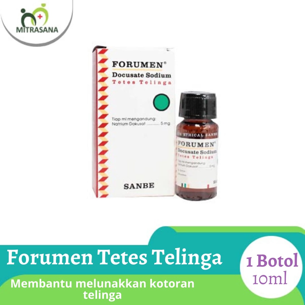 Jual Forumen Ear Drops Menyingkirkan Serumen 10ml | Shopee Indonesia