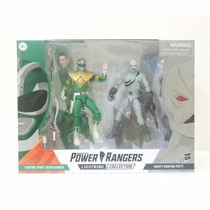 Jual Hasbro Mighty Morphin Power Rangers Green Ranger Tommy & Putty ...