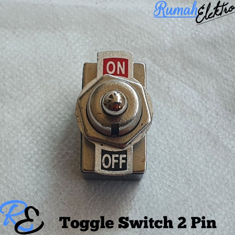 Jual Saklar Toggel Toggle Switch 2 Pin | Shopee Indonesia