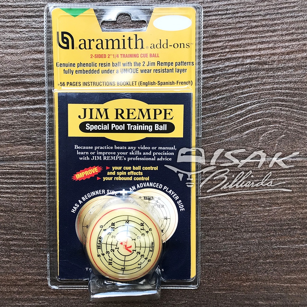 Jual Aramith Billiard Training Ball - by Jim Rempe - Bola Latihan ...