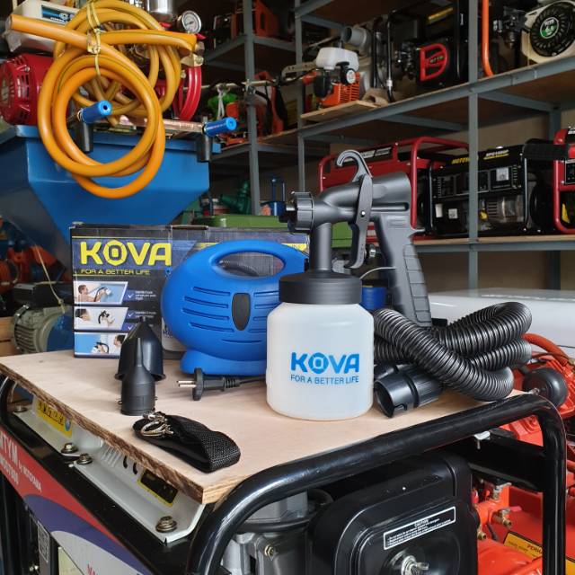 Jual MESIN CAT LISTRIK KOMPRESSOR CAT LISTRIK KOVA ELECTRIC SPRAY GUN ...