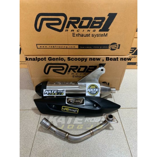 Jual knalpot all new Genio rob1 & Scoopy 2020 dan Beat new deluxe ...