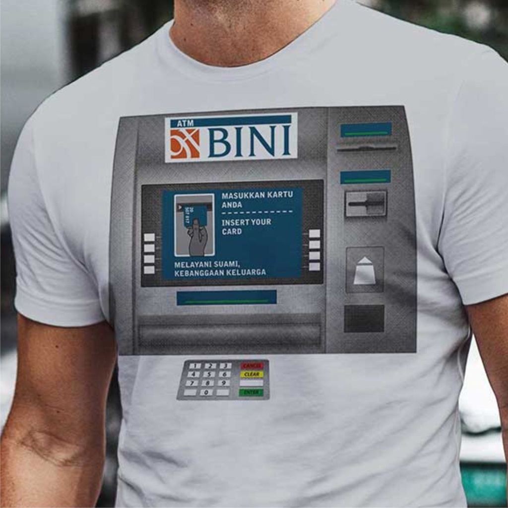 Jual Kaos ATM BINI Plesetan Tshirt Distro Parodi Plesetan Logo Kata ... Jual Kaos ATM BINI Plesetan Tshirt Distro Parodi Plesetan Logo Kata ...