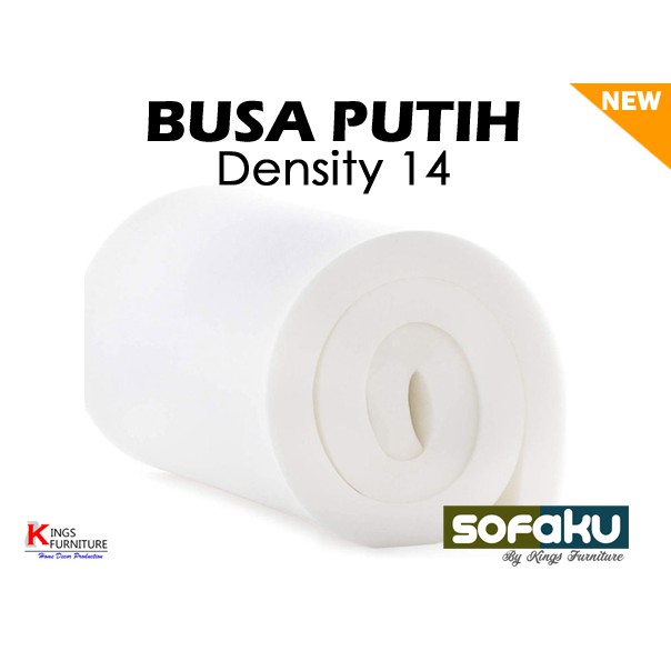 Jual Sofaku Busa Putih Density 14 - MURAH 200x100cm - Busa Sofa/Matras ...