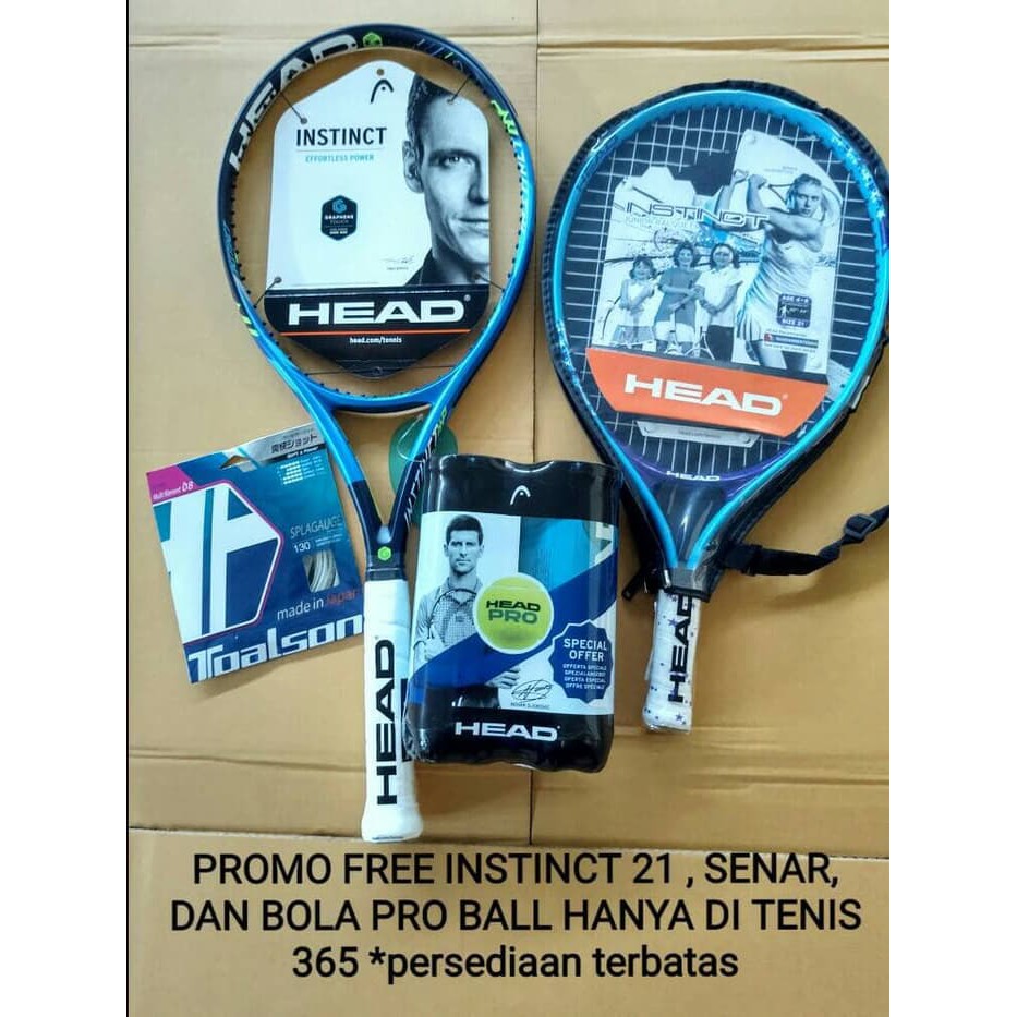 Jual Raket Tenis Head Graphene Touch Instinct MP S Lite ORIGINAL ...