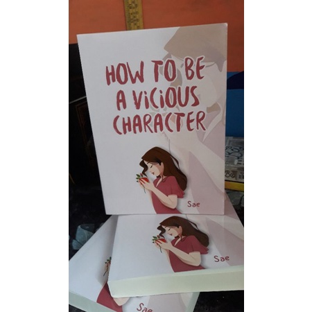 Jual Novel How To Be A Vicious Character by Sae (Tanpa Tanda Tangan ...