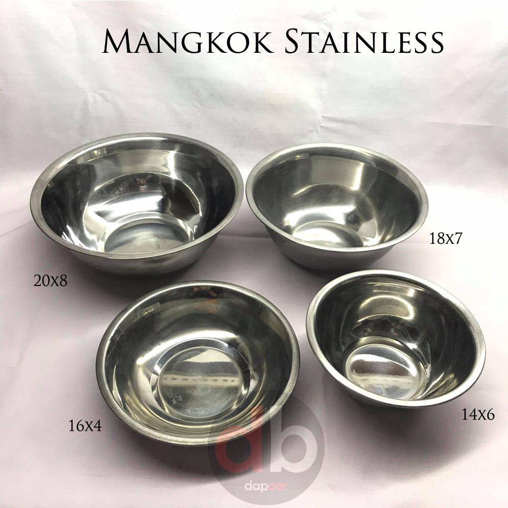 Jual Mangkok Stainless | Shopee Indonesia