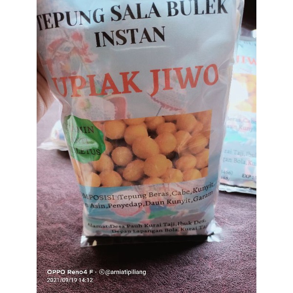 Jual Tepung Sala Upiak Jiwo - Oleh2 Minang - Pariaman Padang | Shopee ...