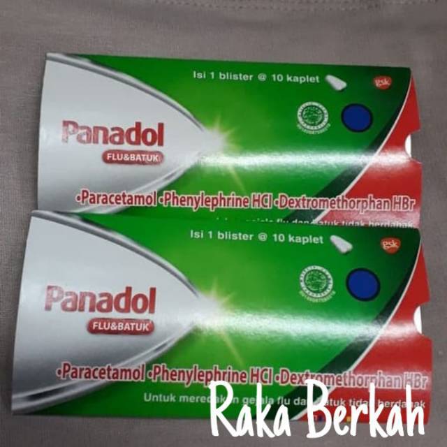 Jual Panasol Hijau Batuk pilek 1 Strip isi 10 Tablet | Shopee Indonesia