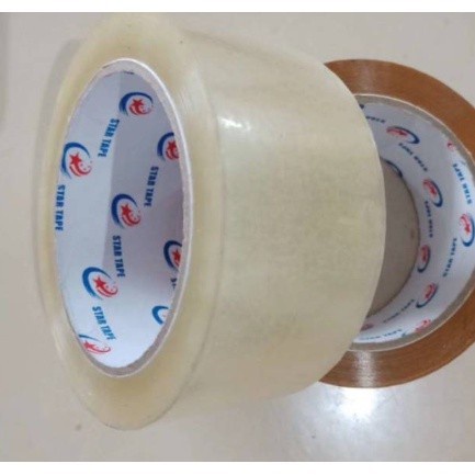 Jual LAKBAN BENING LAKBAN COKLAT STARTAPE 90 YARD LAKBAN PACKING ...