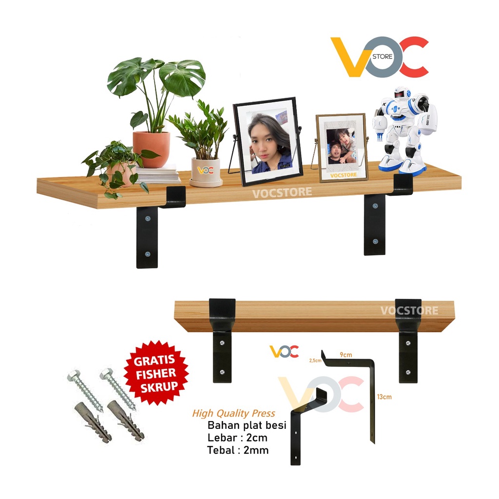 Jual Ambalan Kayu Jati Kayu Pinus Rak Dapur Rak Bunga Rak Gantung ...