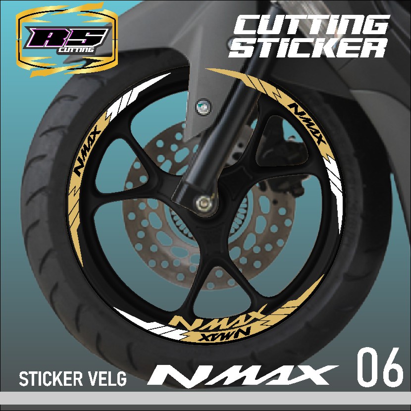 Jual STIKER CUTTING VELG BAN NMAX - Aksesoris Stiker Cutting Sticker ...