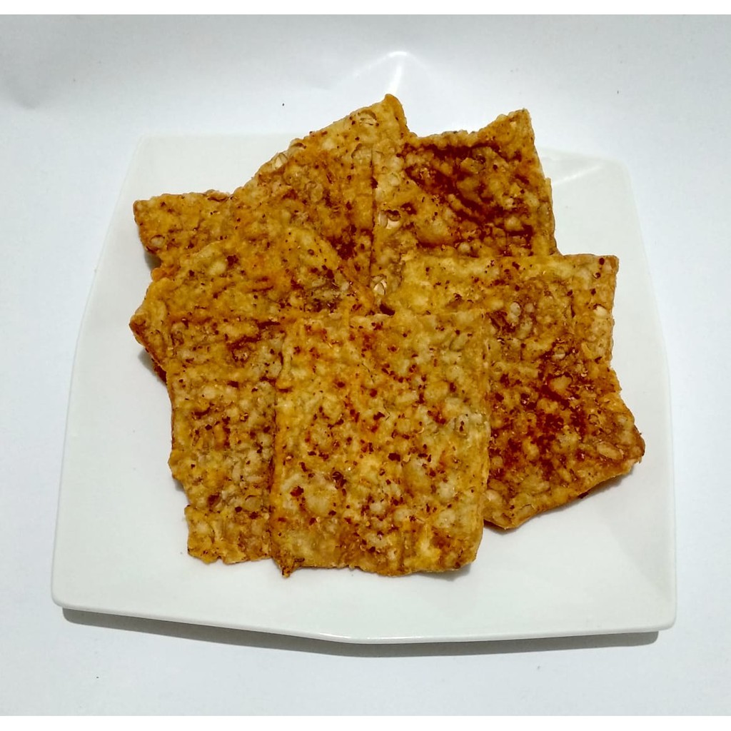 Jual Keripik Tempe Goreng Rasanya Renyah Gurih Sedikit Pedas Mantap ...