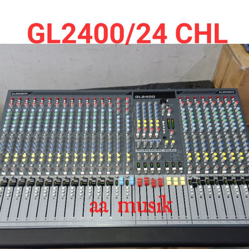 Jual MIXER ALLEN & HEATH GL2400/24 CHANNEL MIXER MONO XLR 24 CHANNEL ...