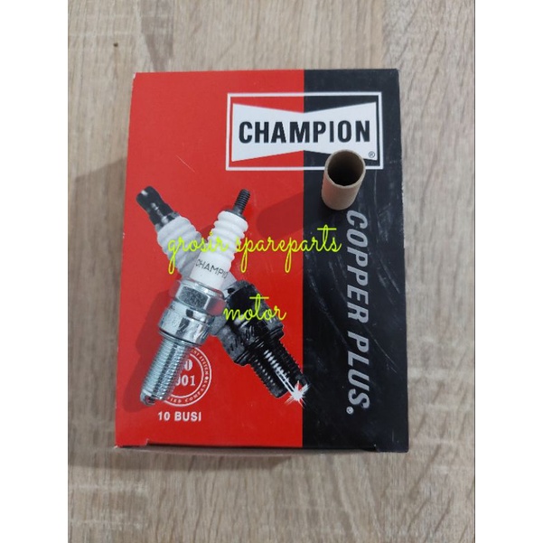 Jual BUSI CHAMPION RG4HC KHARISMA SUPRA X 125 BEAT VARIO DRAT PANJANG ...
