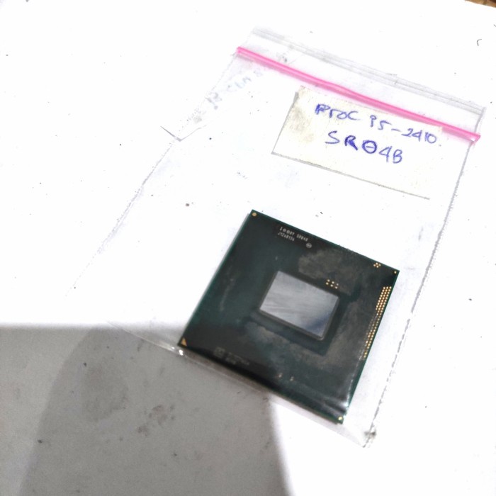 Jual processor laptop intel core i5-2410 2.3Ghz sandy bridge sr04b ...